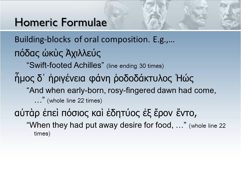 It’s All Greek To Me: Homeric Questions (Part Two) | The Island Parson